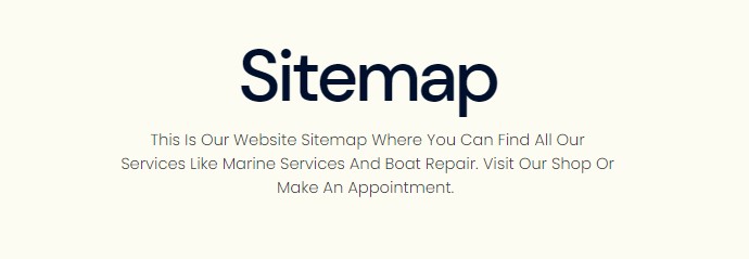 Sitemap - Boat and marine services | Southern Outboards LLC